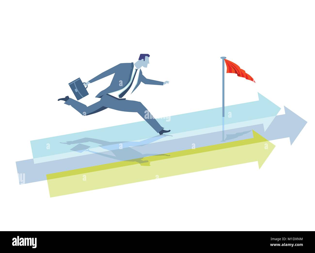 Forward, future concept, illustration Stock Vector Image & Art - Alamy