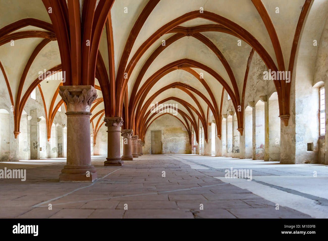 Dormitory room in a monastery Stock Photo - Alamy