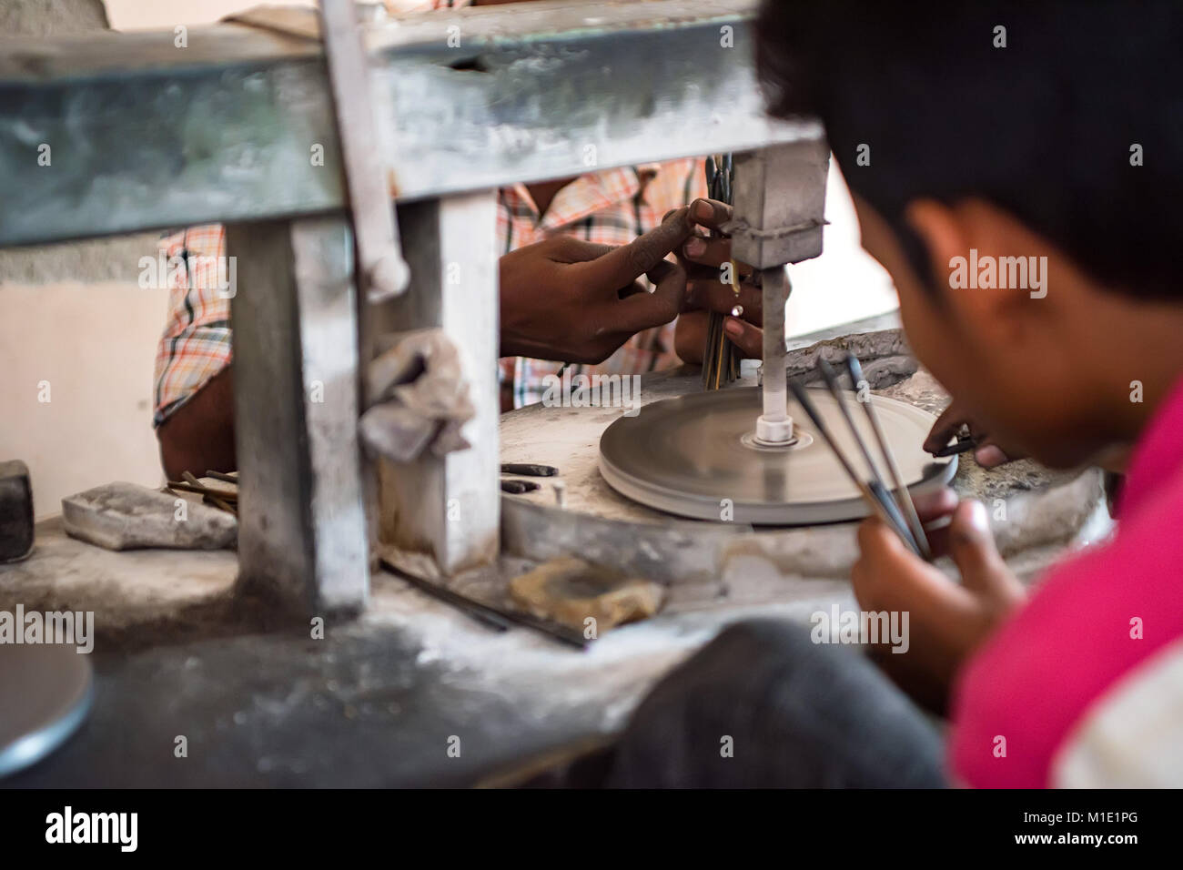 Stone cutters workshop hi-res stock photography and images - Alamy