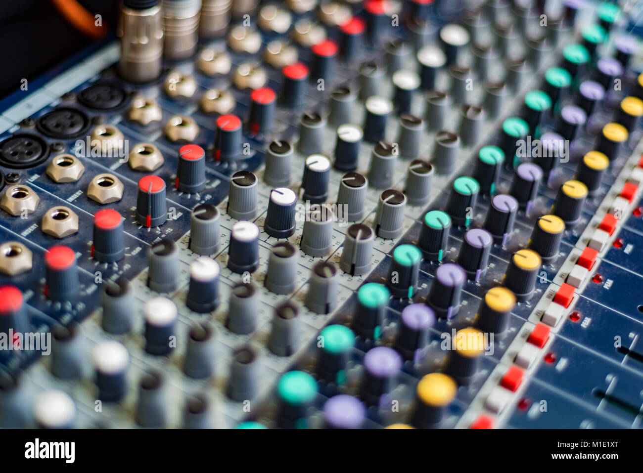 Soundboard levels hi-res stock photography and images - Alamy