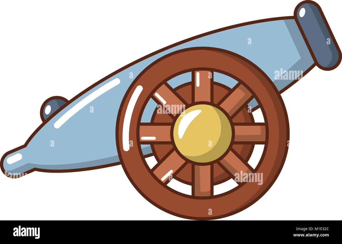 Small gun icon, cartoon style Stock Vector Image & Art - Alamy