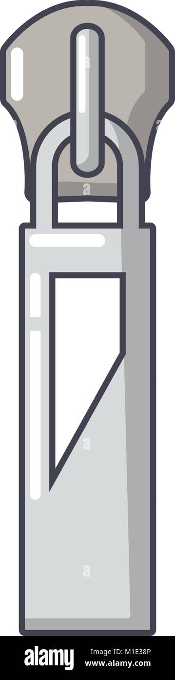 Big zip icon, cartoon style Stock Vector Image & Art - Alamy