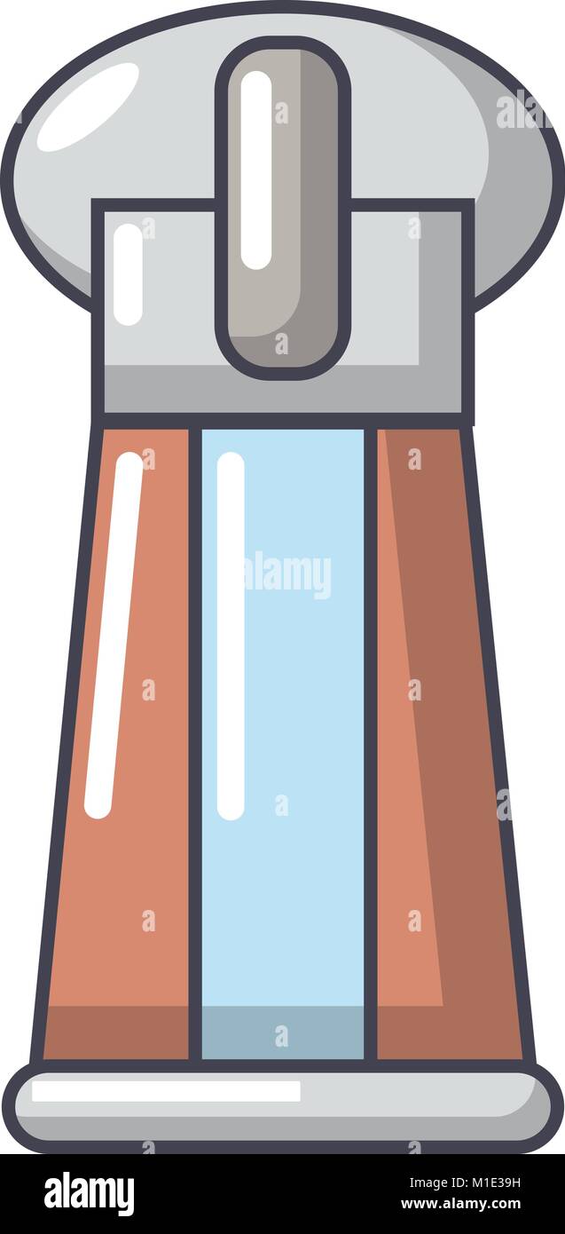 Metal zip icon, cartoon style Stock Vector Image & Art - Alamy