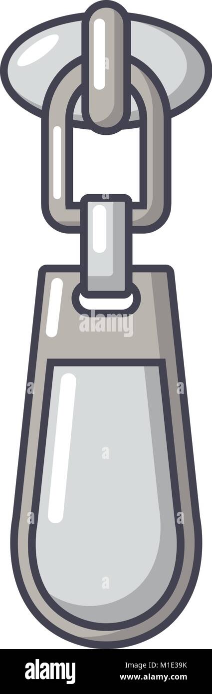 Long zip icon, cartoon style Stock Vector Image & Art - Alamy