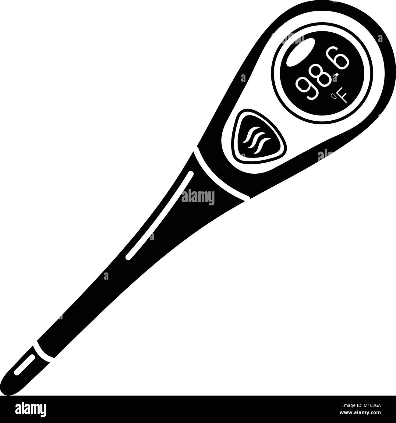 Diagnostic thermometer icon, simple style Stock Vector Image & Art - Alamy
