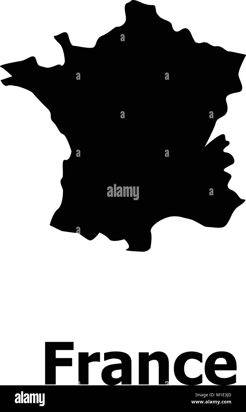 France map icon, simple style Stock Vector Image & Art - Alamy