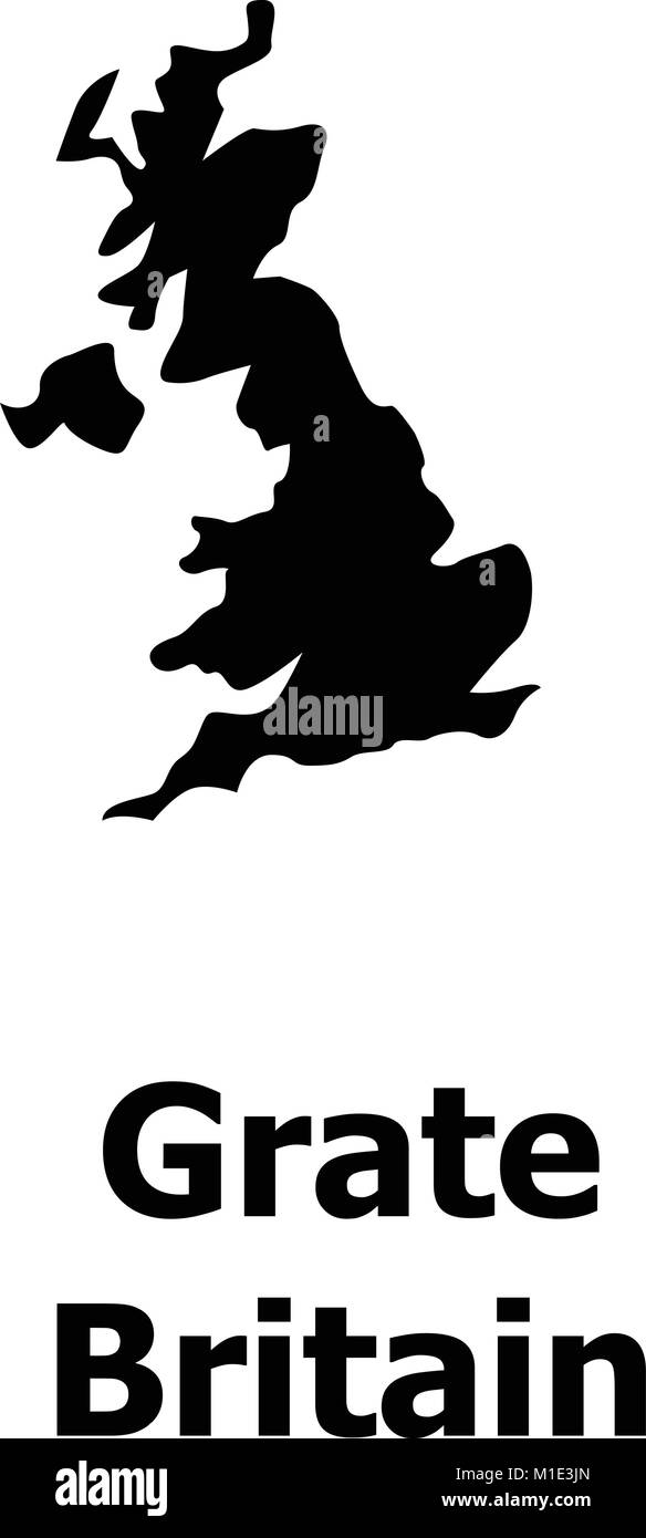England map icon, simple style Stock Vector Image & Art - Alamy
