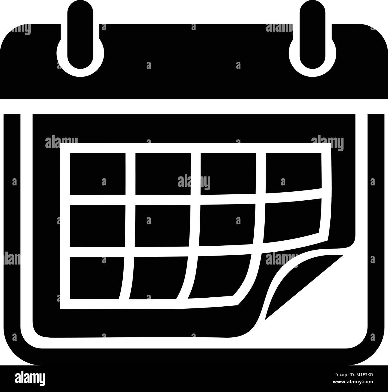 Planner icon, simple style Stock Vector Image & Art - Alamy