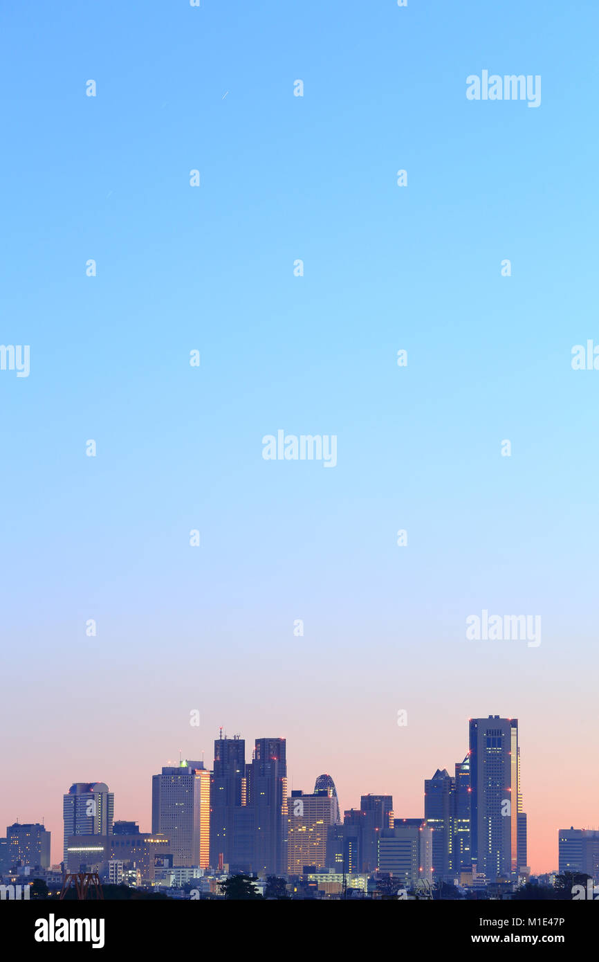 Tokyo cityscape, Tokyo, Japan Stock Photo - Alamy