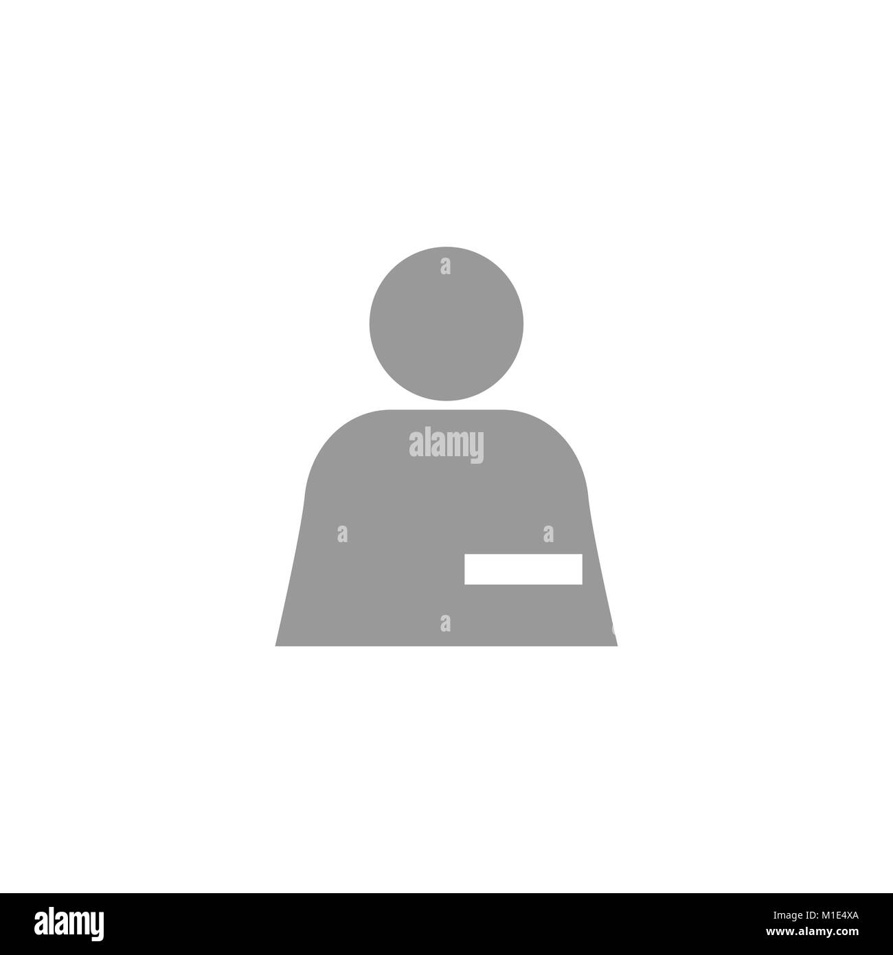 human icon vector illustration Stock Photo - Alamy