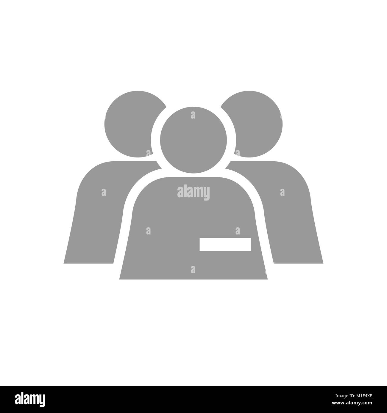 human icon vector illustration Stock Photo - Alamy