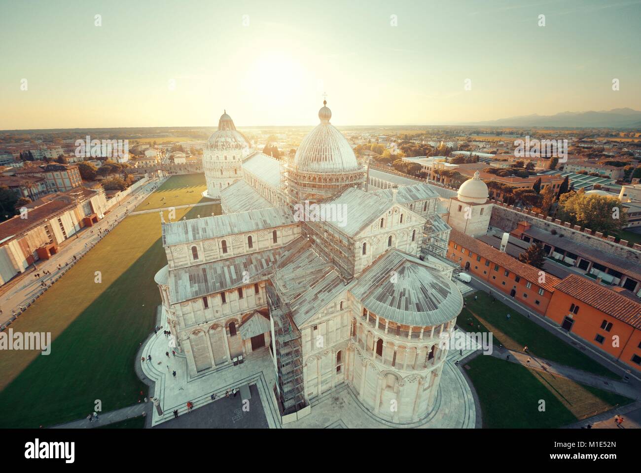 The leaning tower of pisa top view hi-res stock photography and images ...