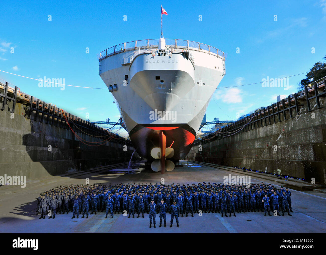 YOKOSUKA, Japan (Dec. 29, 2017) Sailors assigned to the U.S. 7th Fleet ...