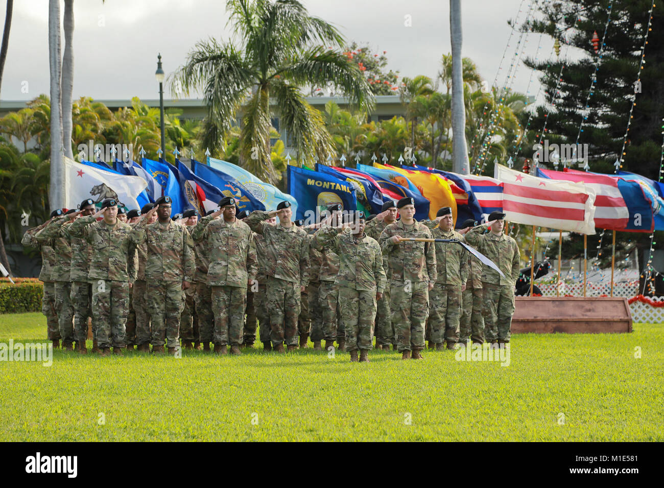 U.S. Army Pacific Command Headquarters and Headquarters Battalion said ...