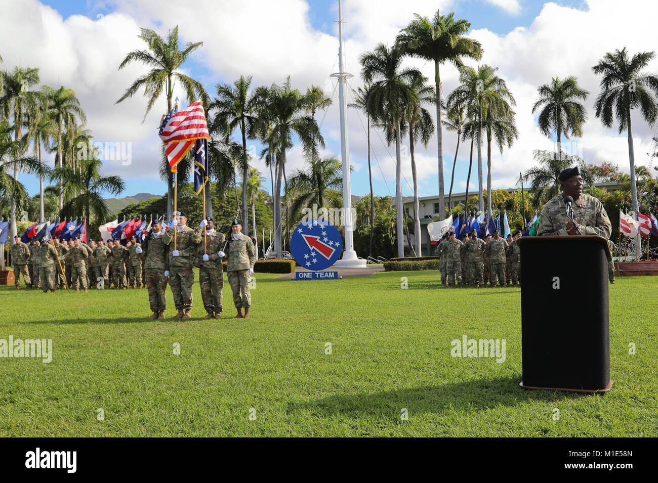 U.S. Army Pacific Command Headquarters and Headquarters Battalion said ...