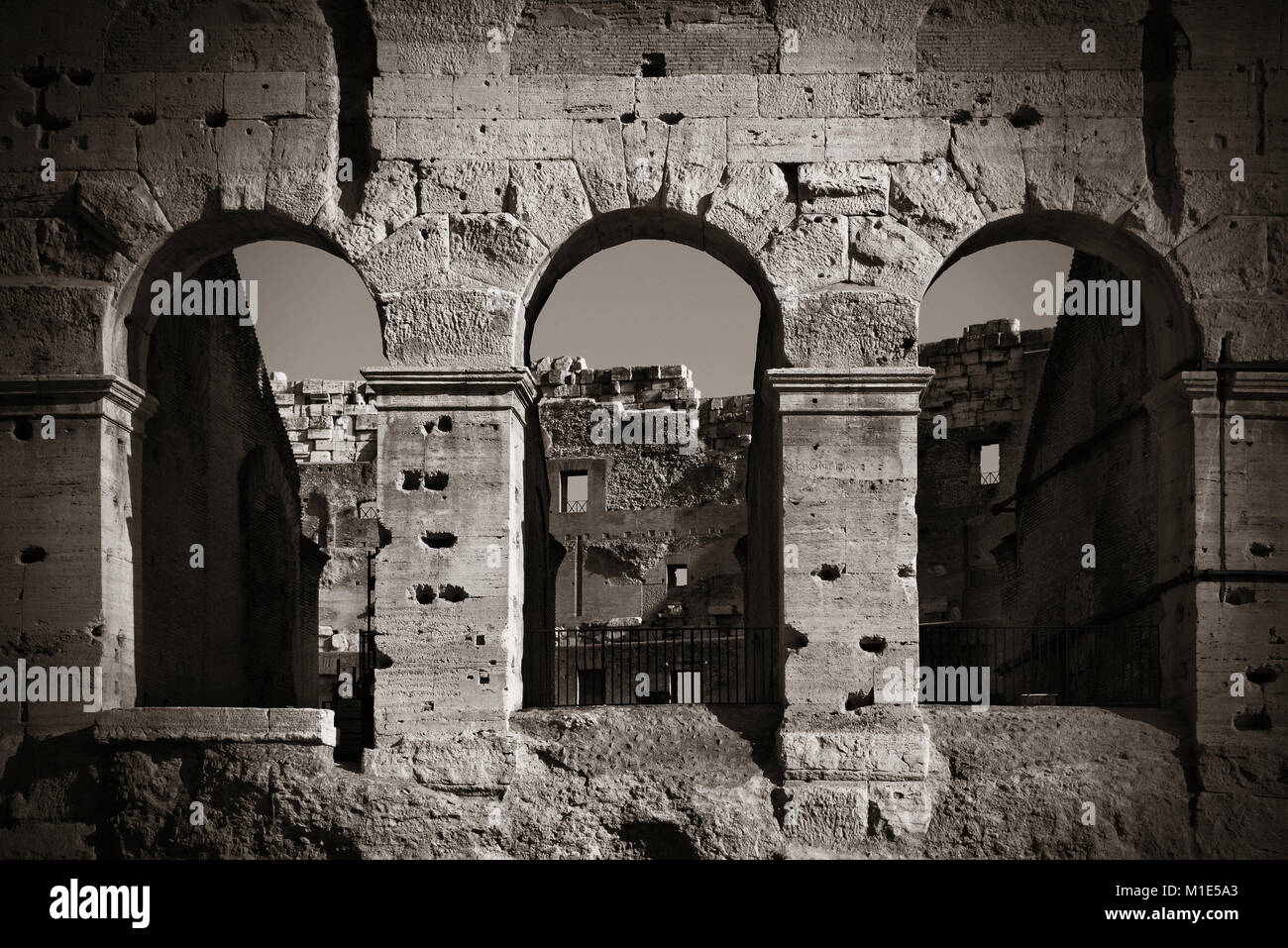 Colosseum closeup in Rome Italy Stock Photo - Alamy