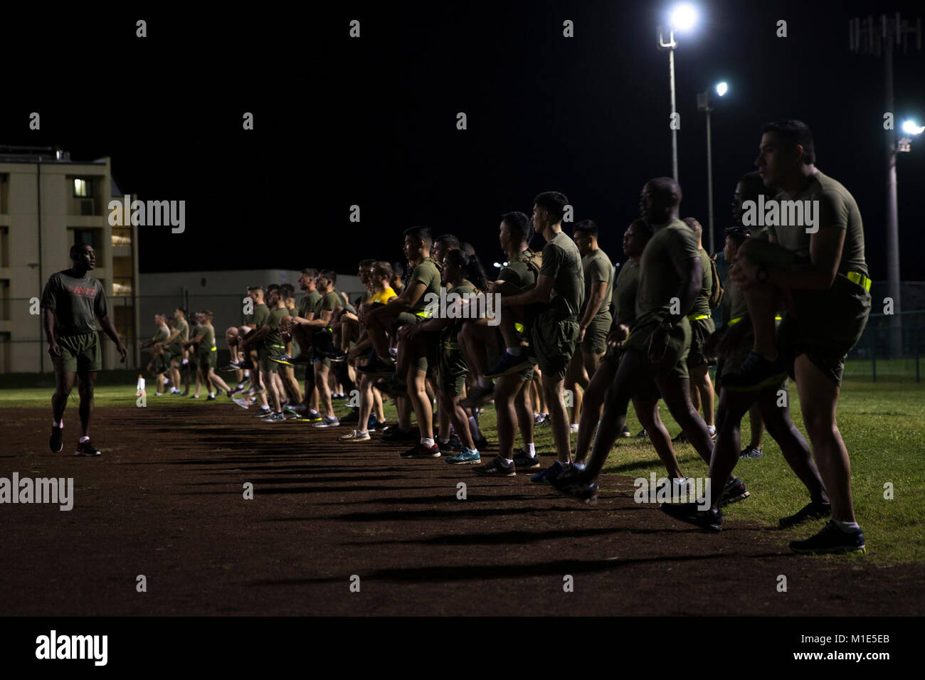 U.S. Marines with Headquarters Battalion, Marine Corps Base Hawaii ...