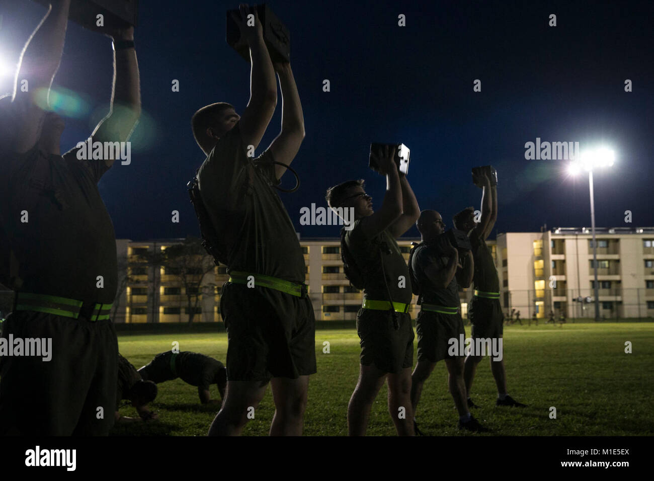 U.S. Marines with Headquarters Battalion, Marine Corps Base Hawaii ...