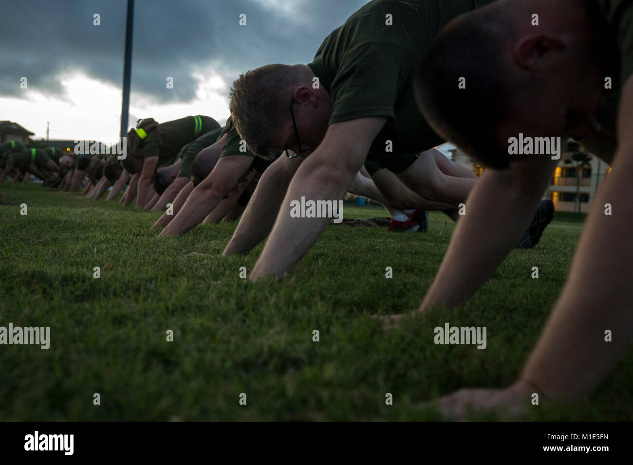 U.S. Marines with Headquarters Battalion, Marine Corps Base Hawaii ...