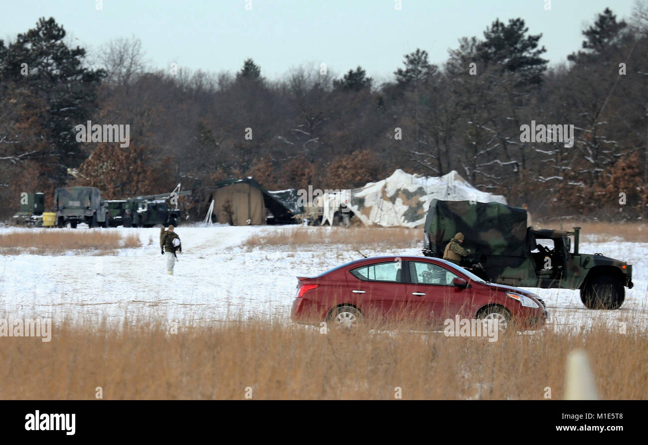Marines at Fort McCoy for the 2nd Marine Air Wing’s Ullr Shield ...