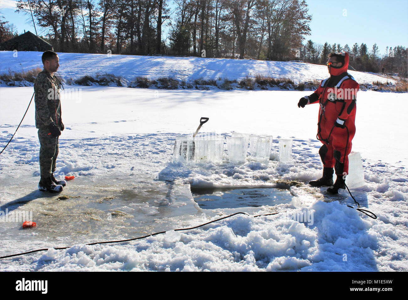 A Marine at Fort McCoy for the 2nd Marine Air Wing’s Ullr Shield ...