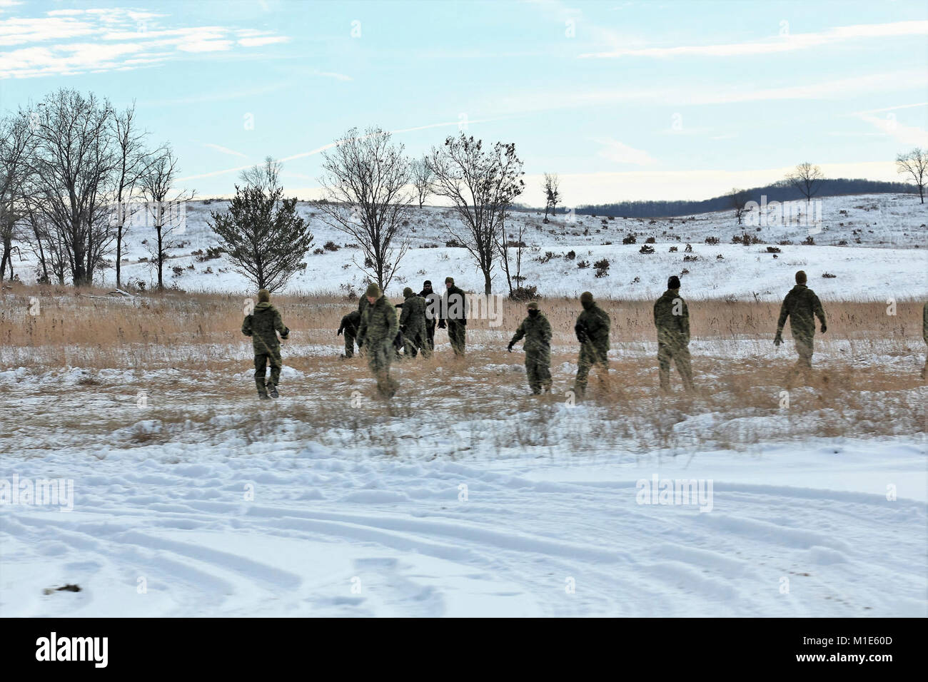 Marines at Fort McCoy for the 2nd Marine Air Wing’s Ullr Shield ...