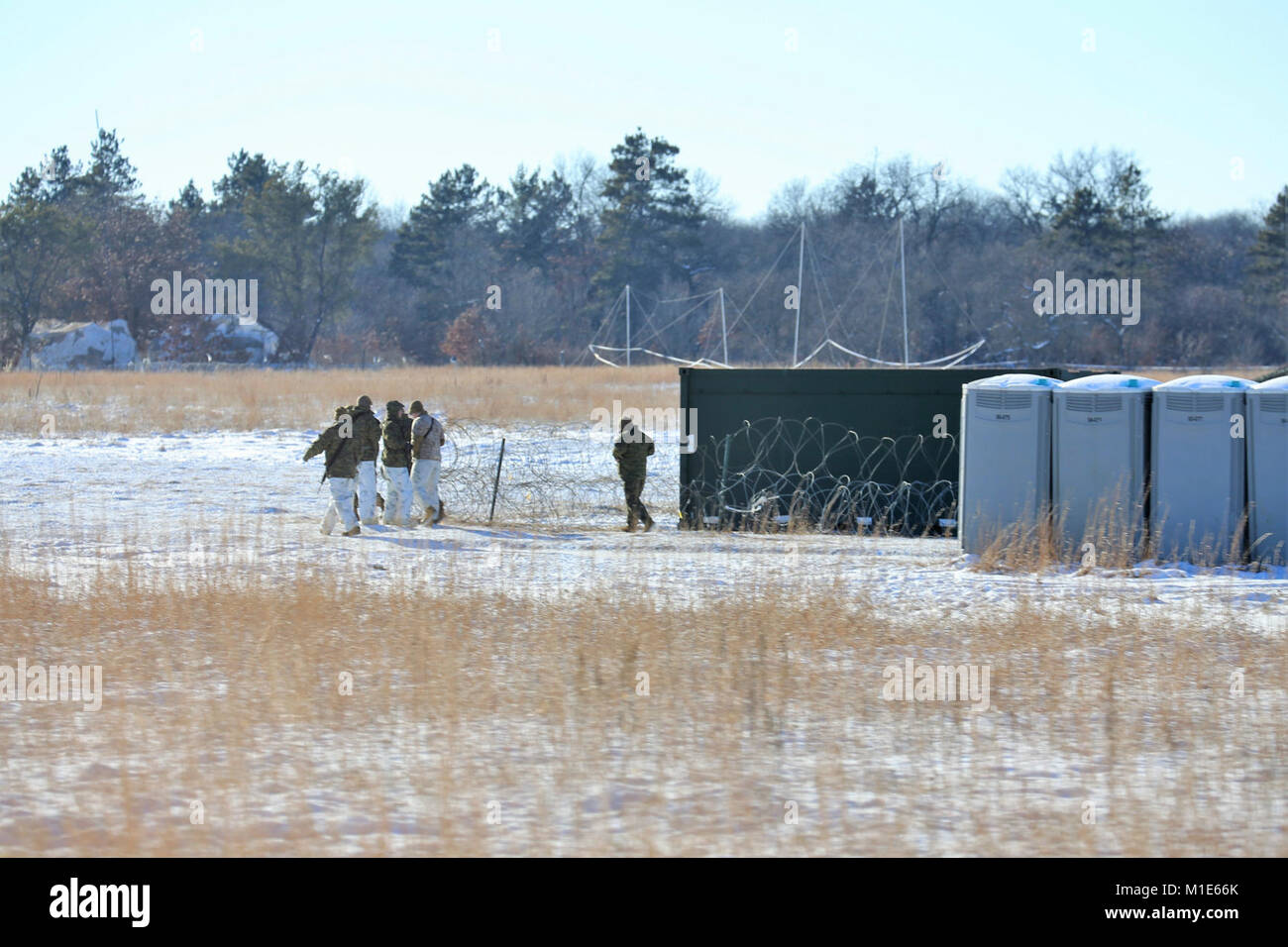 Marines at Fort McCoy for the 2nd Marine Air Wing’s Ullr Shield ...