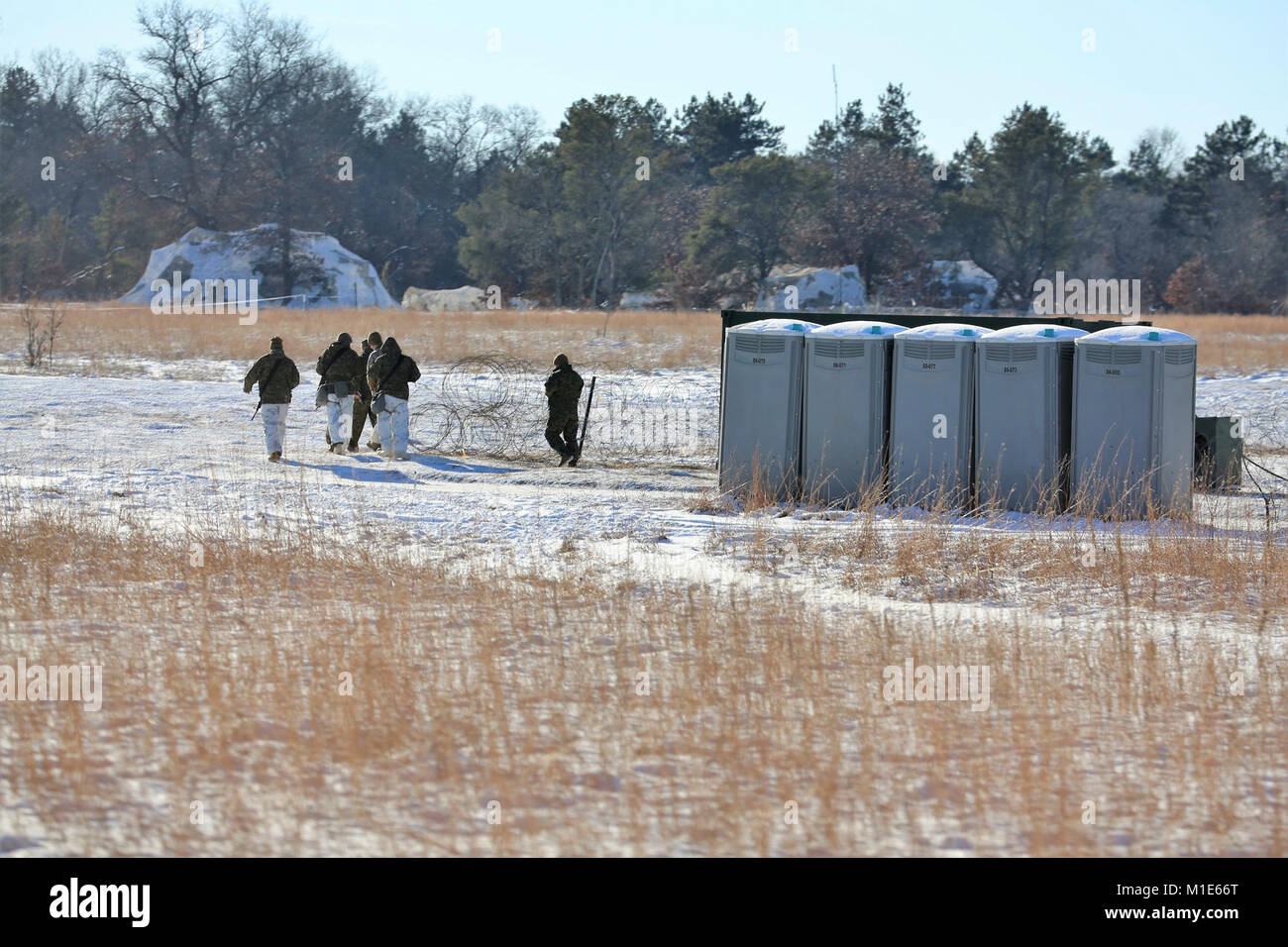 Marines at Fort McCoy for the 2nd Marine Air Wing’s Ullr Shield ...
