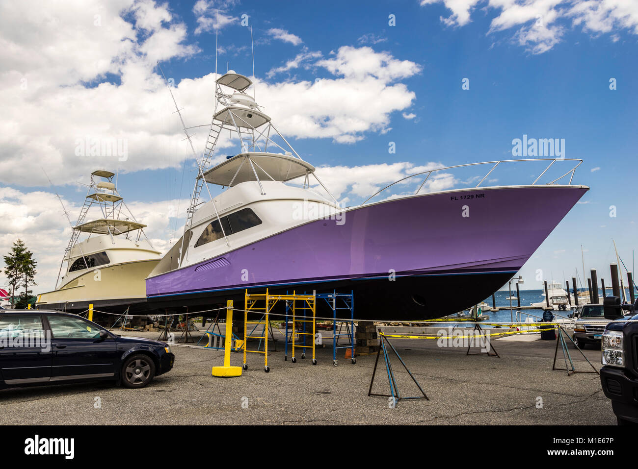 Noank Shipyard Noank, Connecticut, USA Stock Photo - Alamy
