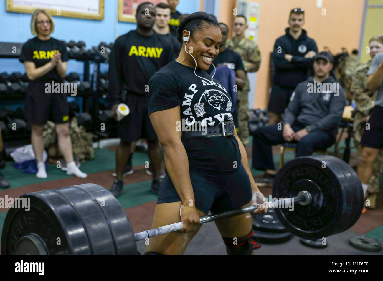 U.S. Army Sgt. Andrea Thomas, with 275th Combat Sustainment Support ...