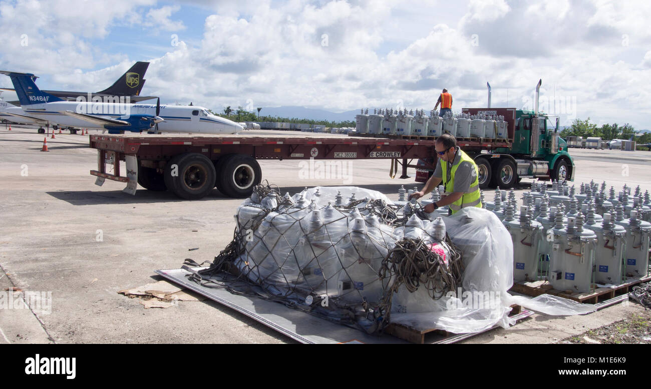 On Saturday, January 20, 2018, 253 transformers arrived at the San Juan ...