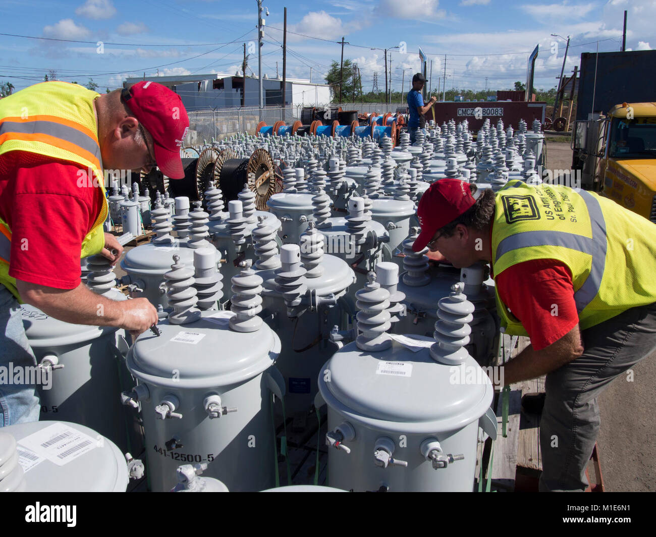 Quality Assurance personnel with the United States Army Corps of ...