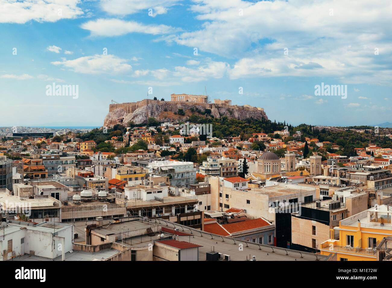 Athens skyline rooftop view, Greece Stock Photo - Alamy