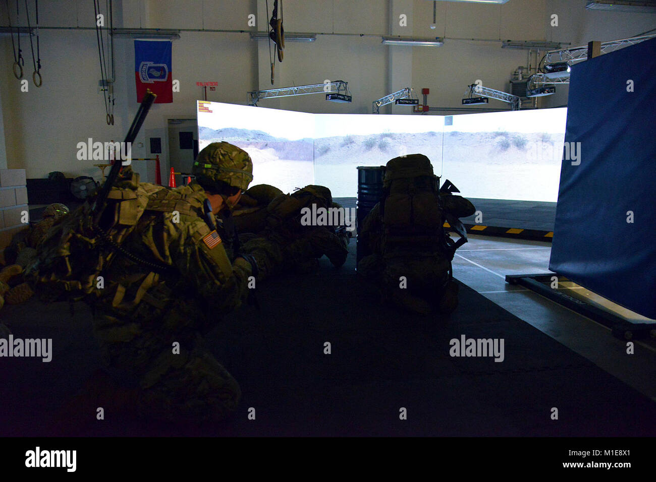 Gunfighter gymnasium hi-res stock photography and images - Alamy