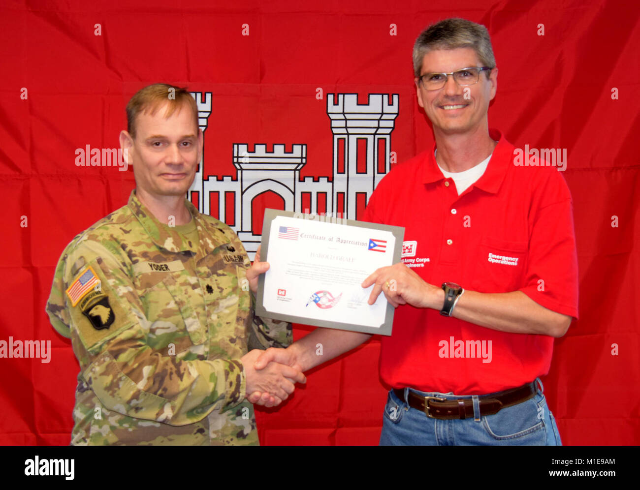 Recovery Field Office(RFO)-Puerto Rico Commander Lt. Col. Andrew P ...