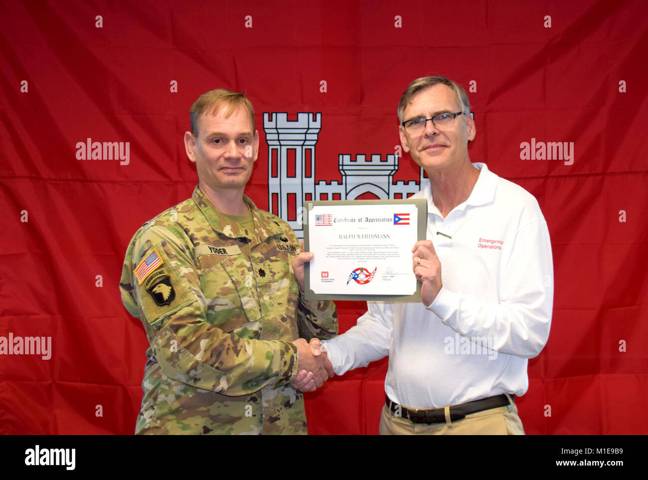 Recovery Field Office(RFO)-Puerto Rico Commander Lt. Col. Andrew P ...