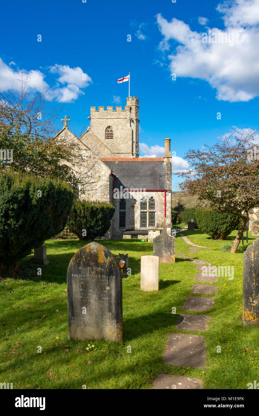 Axmouth Church Devon Village High Resolution Stock Photography and ...
