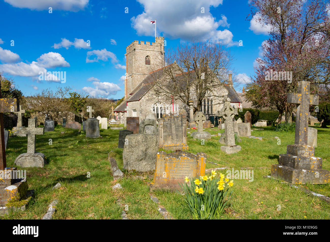 Axmouth Church Devon Village High Resolution Stock Photography and ...