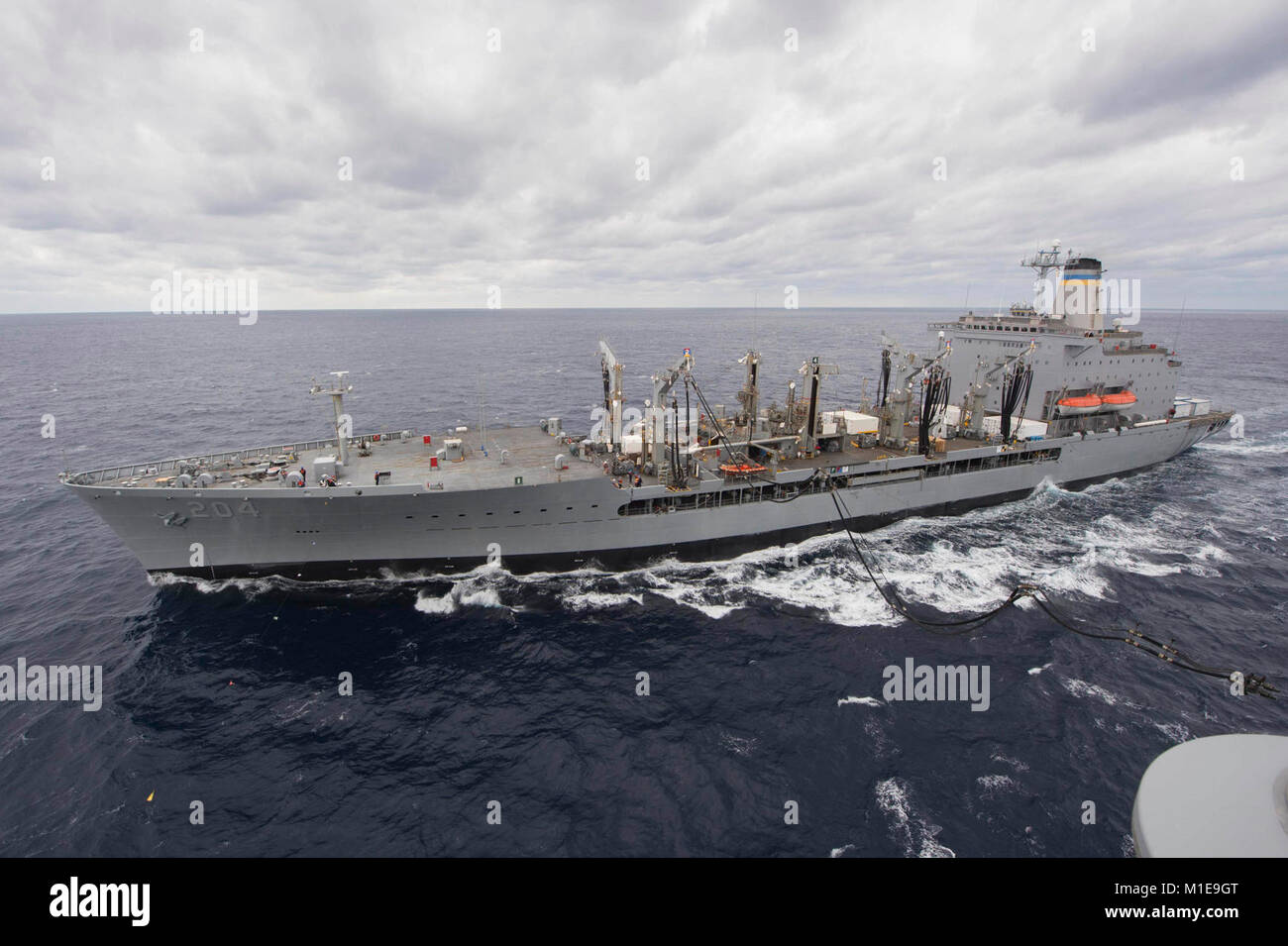 PHILIPPINE SEA (Jan. 28, 2018) The Henry J. Kaiser-class fleet ...