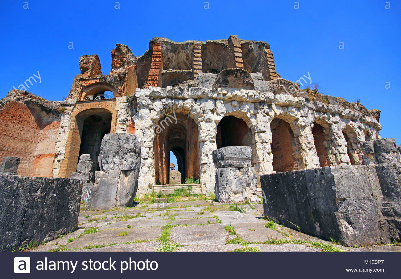 Roman Amphitheatre Of Capua High Resolution Stock Photography and ...