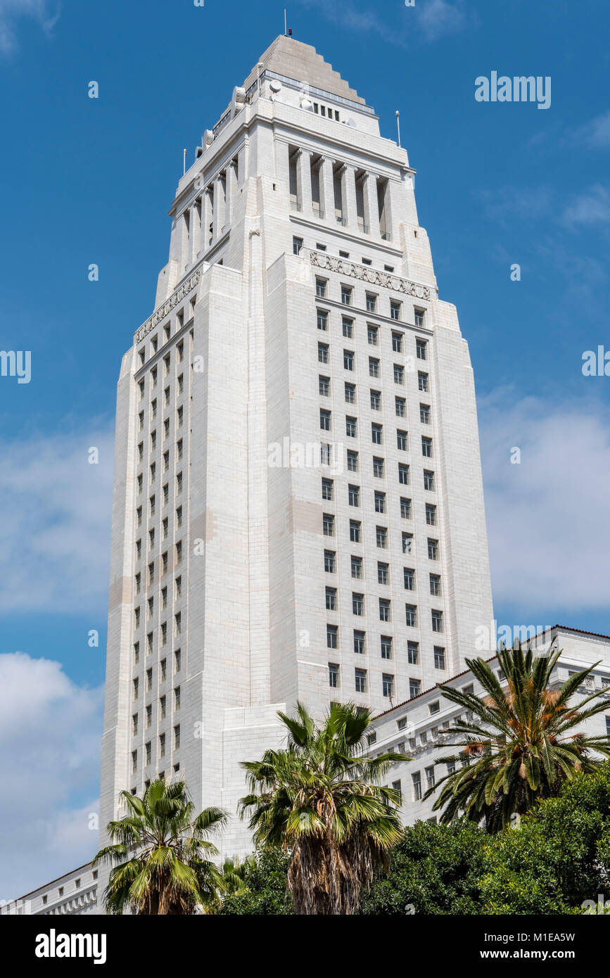 Los Angeles City Hall Stock Photo - Alamy