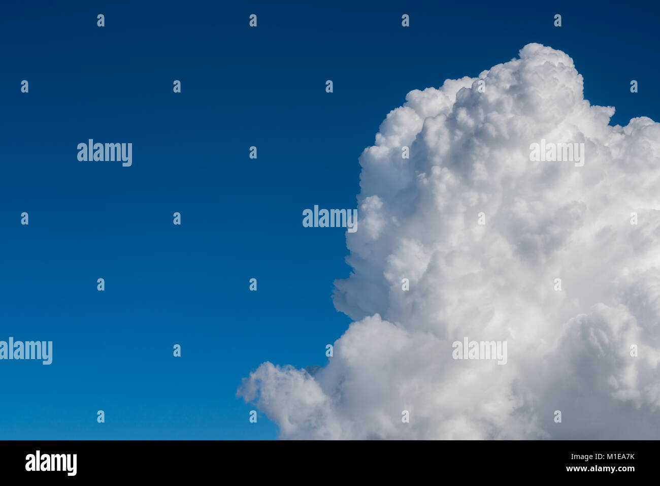 cloud scatter spread on blue sky background Stock Photo - Alamy