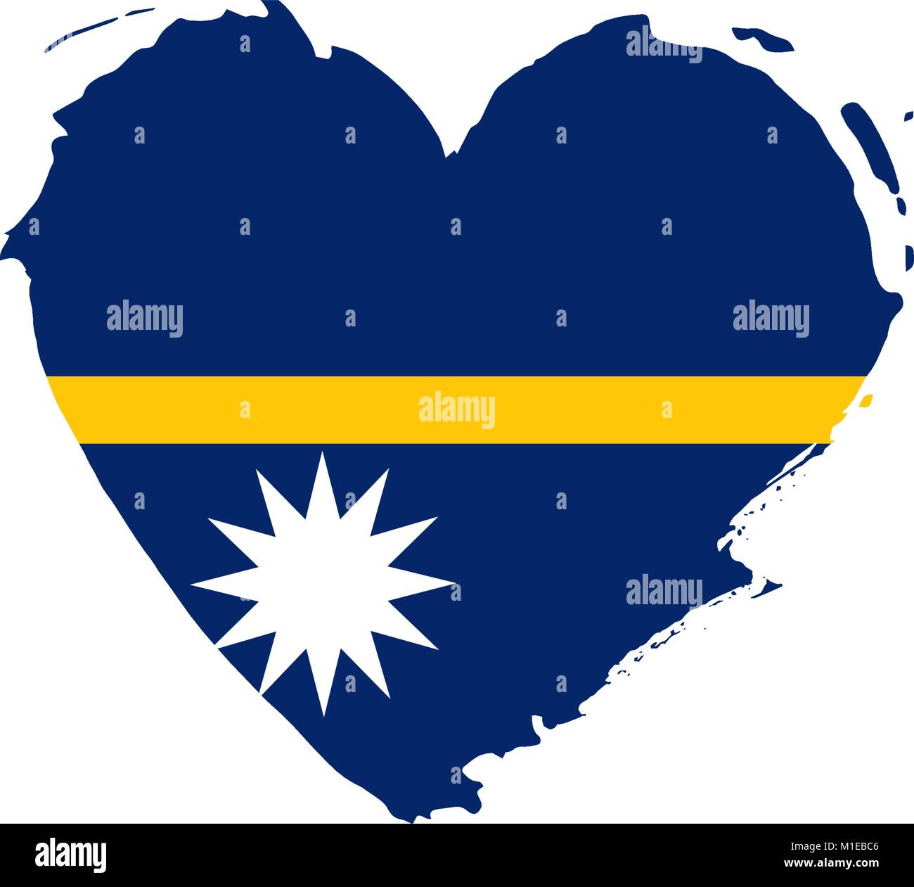 Nauru flag, vector illustration Stock Vector Image & Art - Alamy