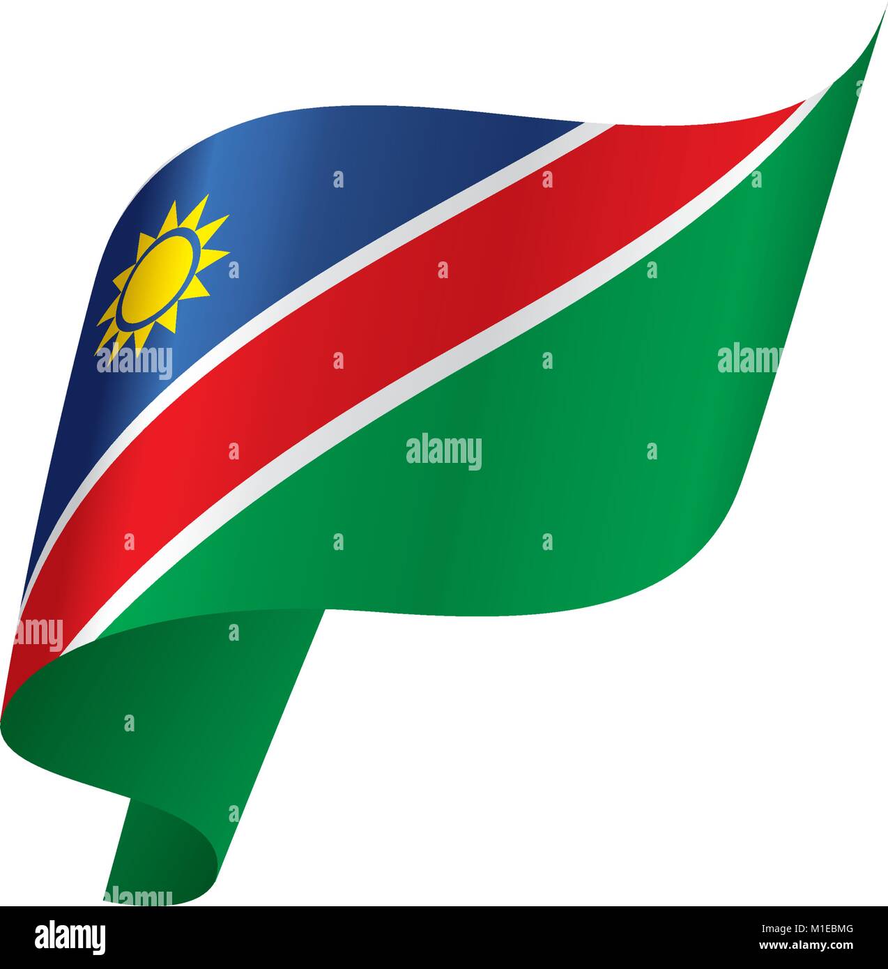 Namibian Flag Stock Vector Images Alamy