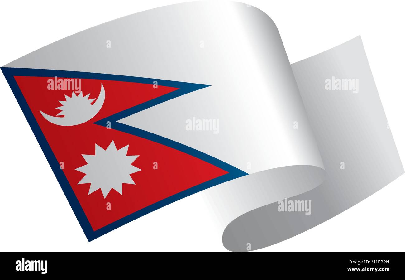 Nepal flag, vector illustration Stock Vector Image & Art - Alamy