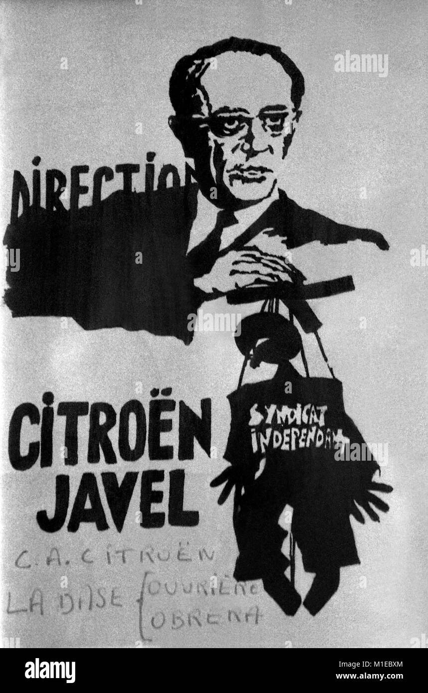 1968 france slogan hi-res stock photography and images - Alamy