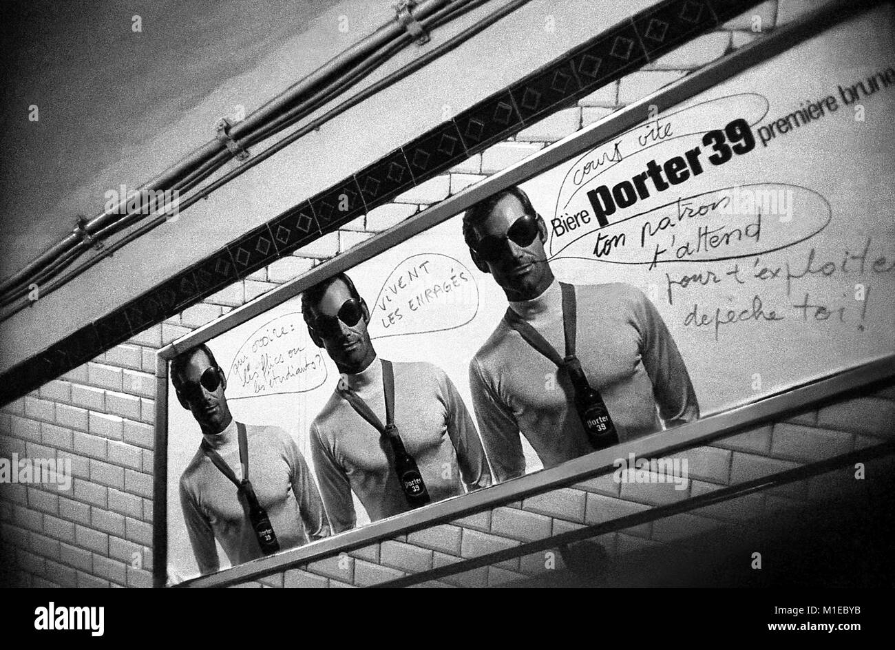 1968 france slogan hi-res stock photography and images - Alamy