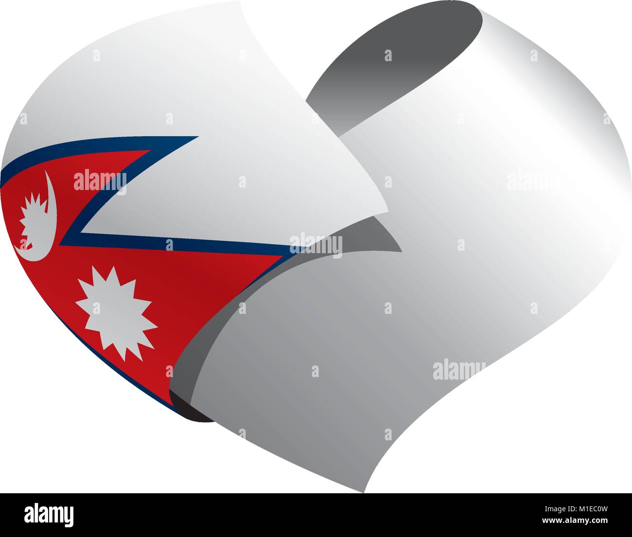 Nepal flag, vector illustration Stock Vector Image & Art - Alamy