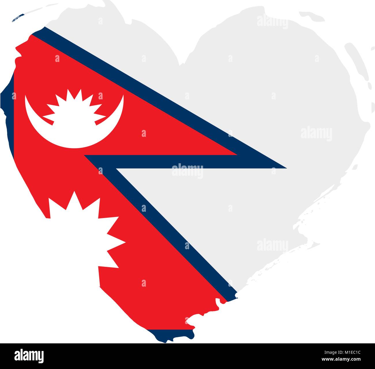 Nepal flag, vector illustration Stock Vector Image & Art - Alamy