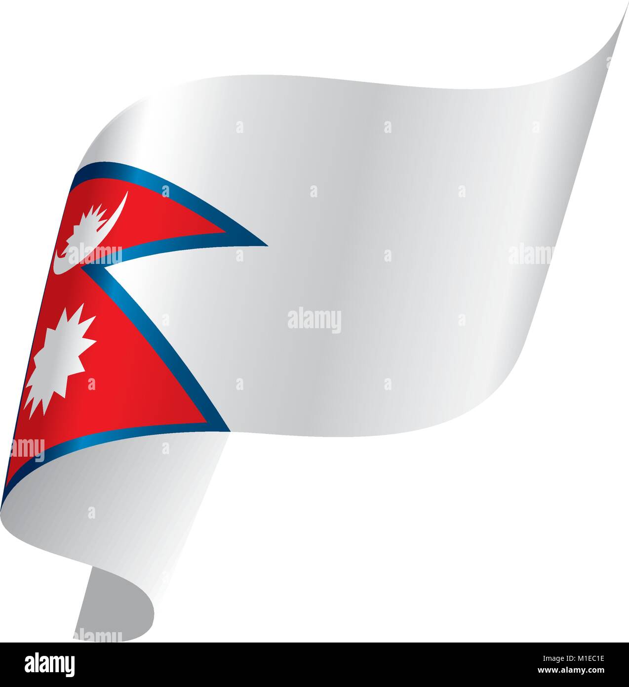 Nepal flag, vector illustration Stock Vector Image & Art - Alamy